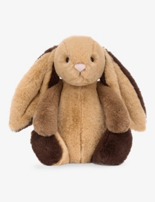 JELLYCAT - Bashful Patchwork Brown Bunny Original Soft Toy 31cm ...