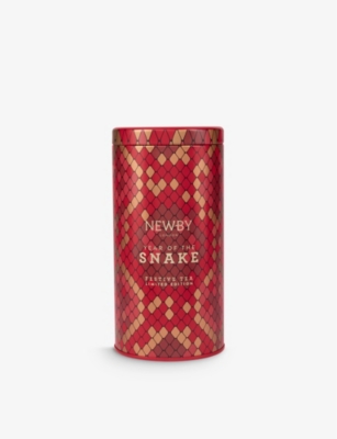 NEWBY TEAS UK - The Year of The Snake Festive tea tin 125g | Selfridges.com