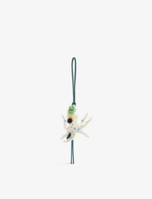 LOEWE - Octopus wool and leather key charm | Selfridges.com