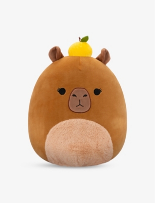 SQUISHMALLOWS - Lijjian Brown Capybara Soft Toy 30.48cm | Selfridges.com