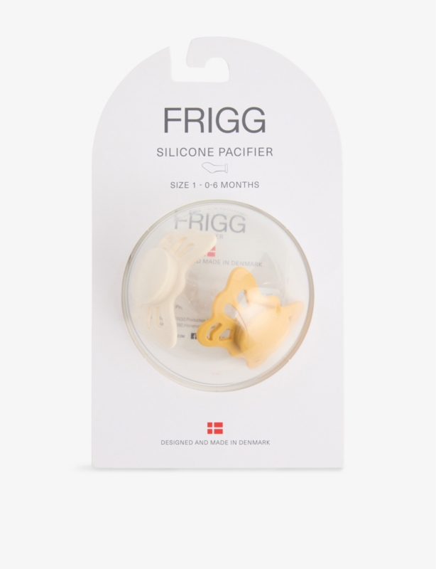 FRIGG - Moon Set of Two Silicone Pacifiers 0-6 Months | Selfridges.com