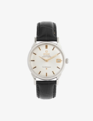 RESELFRIDGES WATCHES - Pre-Loved Omega Constellation 1962 Stainless ...