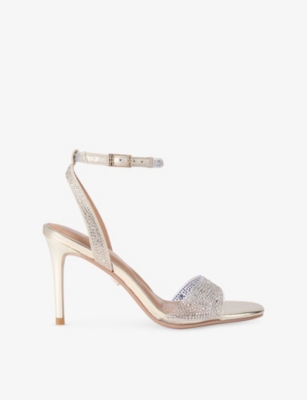 CARVELA - Positano Vinyl Heeled Sandals | Selfridges.com