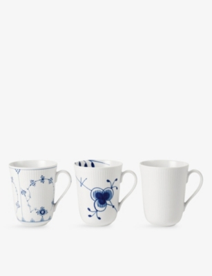 ROYAL COPENHAGEN - Gifts with History Set of Three Porcelain Cups ...
