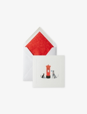 SMYTHSON - Postal Pets Christmas Card | Selfridges.com