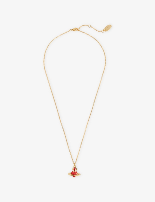 VIVIENNE WESTWOOD JEWELLERY - Fabianna Gold-Plated Brass Bead Drop ...