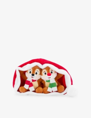 THE DISNEY STORE AT SELFRIDGES - Christmas Santa Hat Chip 'n Dale Soft ...