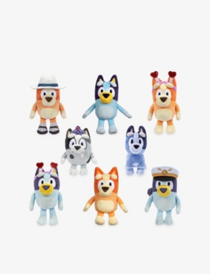 BLUEY - Bluey Soft Toy Assortment 20cm | Selfridges.com