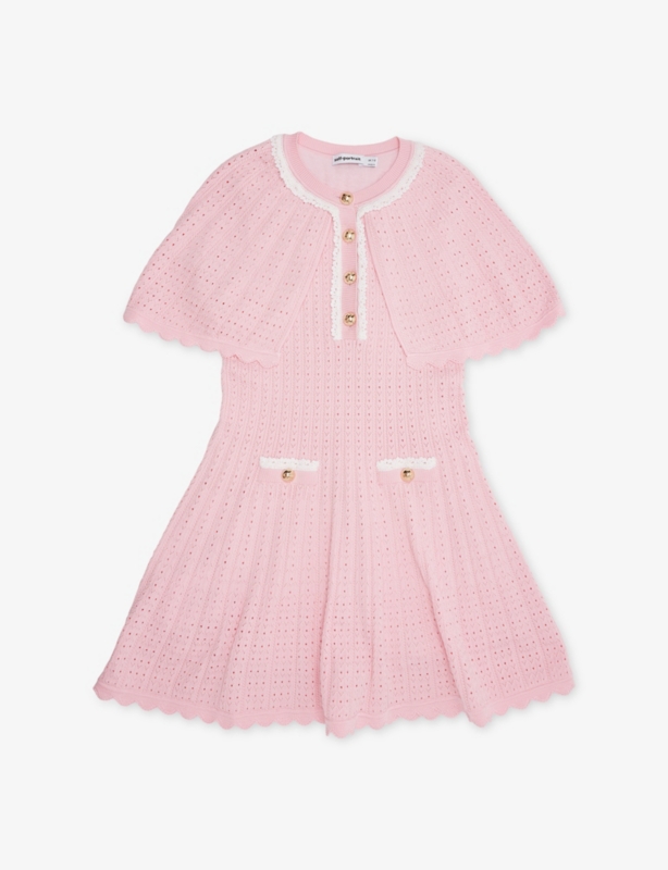 SELF-PORTRAIT - Relaxed-Fit Embellished Faux-Fur Jacket 3-10 Years ...