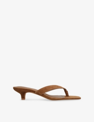 STEVE MADDEN - Tracie Suede Heeled Sandals | Selfridges.com