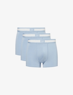 CHE - Signature Pack of Three Stretch-Woven Trunks | Selfridges.com