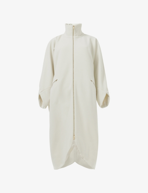 LEEM - High-Neck Asymmetric Knitted Tunic Dress | Selfridges.com