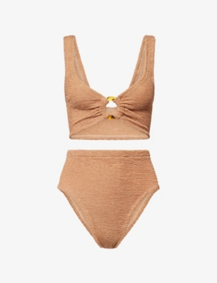 HUNZA G - Nadine The Original Crinkle™ Bikini Set | Selfridges.com