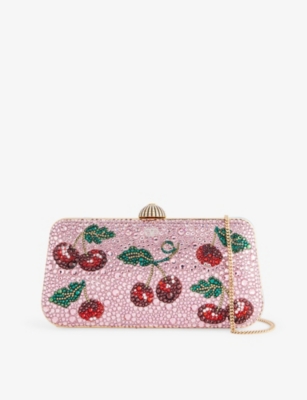 VALENTINO GARAVANI - Carry Secrets Rhinestone Clutch | Selfridges.com