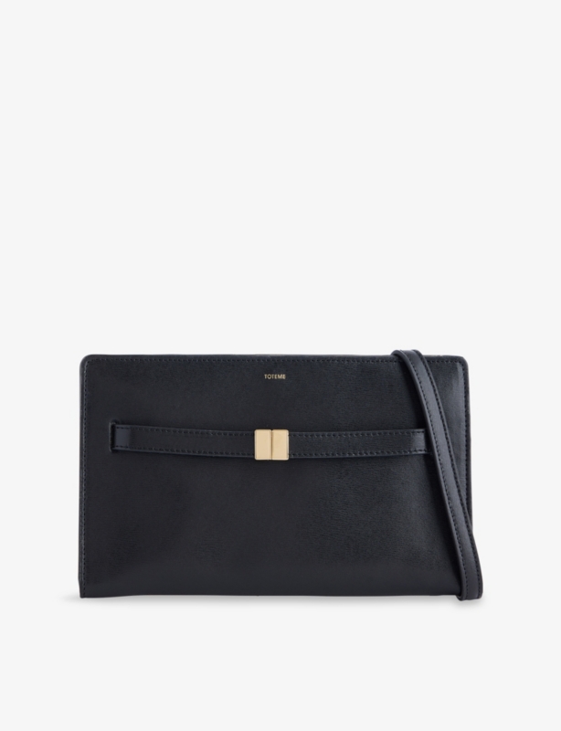 TOTEME - Belted Croco-Embossed Leather Cross Body Bag | Selfridges.com