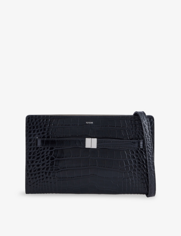 TOTEME - Belted Leather Cross Body Bag | Selfridges.com