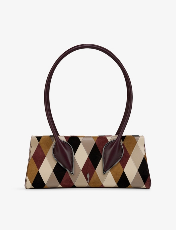 CHRISTIAN LOUBOUTIN - Venus Medium Leather Shoulder Bag | Selfridges.com