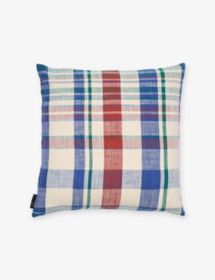 THE CONRAN SHOP - Marabar Checked Cotton Cushion | Selfridges.com