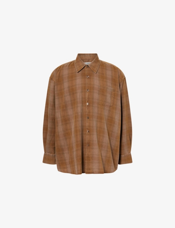 OUR LEGACY - Paisly-Print Cotton And Linen Shirt | Selfridges.com