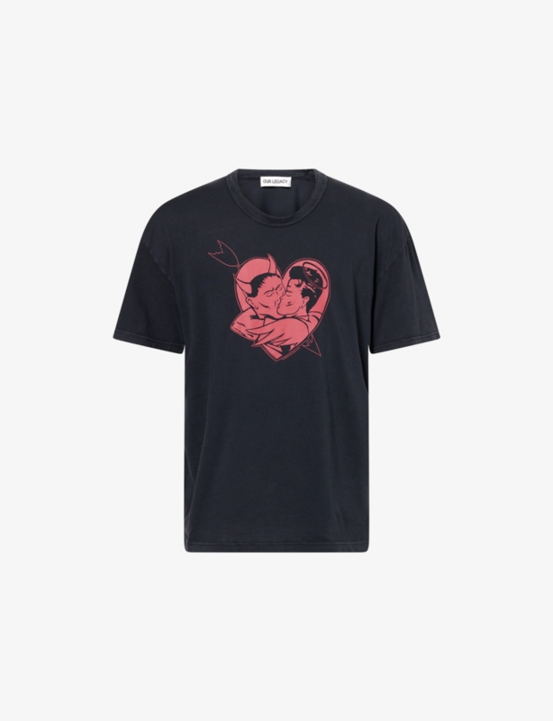 OUR LEGACY - Graphic-Print Cotton T-Shirt | Selfridges.com