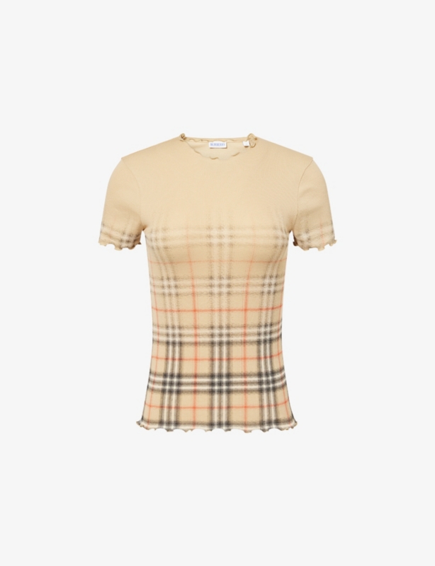 BURBERRY - Check Triangle Bikini Set | Selfridges.com