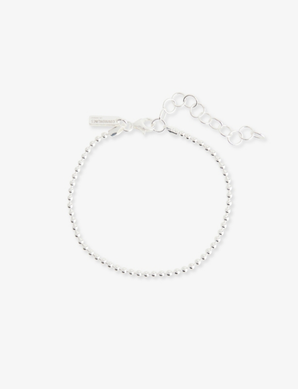 COMMONLINES - Studded Cross Ball Sterling-Silver Bracelet | Selfridges.com