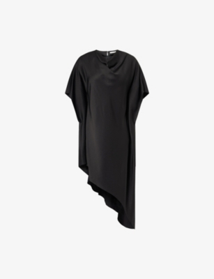 SIMKHAI - Sadia Cape Satin Mini Dress | Selfridges.com