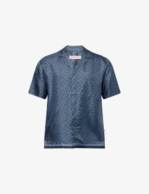 ORLEBAR BROWN - Giles Long-Sleeves Linen Shirt | Selfridges.com