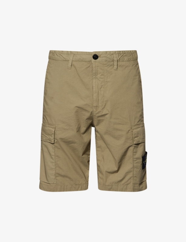 STONE ISLAND - Badge Crewneck Cotton-Jersey Sweatshirt | Selfridges.com