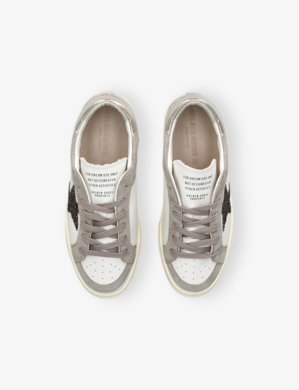 GOLDEN GOOSE - Kids' May Leather and Suede Trainers | Selfridges.com