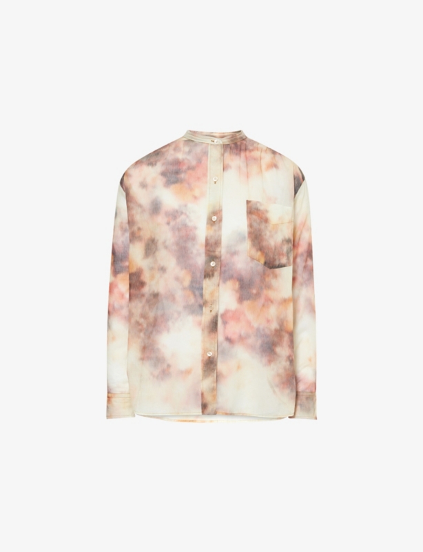 ISABEL MARANT ETOILE - Christa Frilled Cotton-Blend Shirt | Selfridges.com