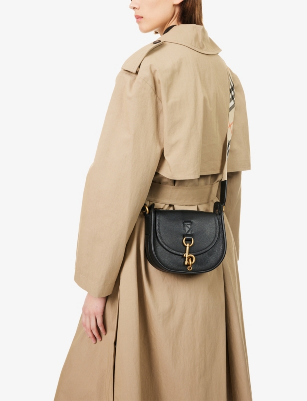 BURBERRY - Mini B Clip Canvas Messenger Bag | Selfridges.com