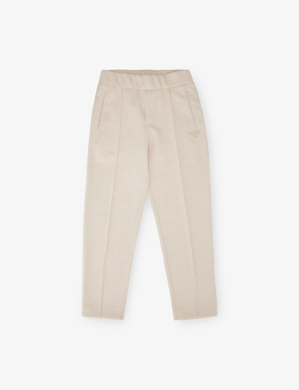 EMPORIO ARMANI - Logo-Plaque Straight-Leg Stretch-Denim Shorts 4-14 ...