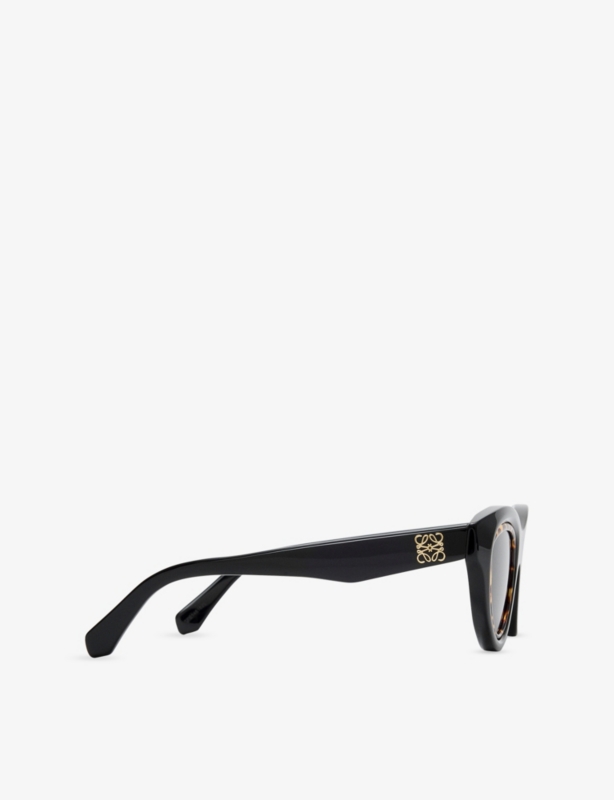 LOEWE - Cat Eye Mini Anagram Acetate Sunglasses | Selfridges.com