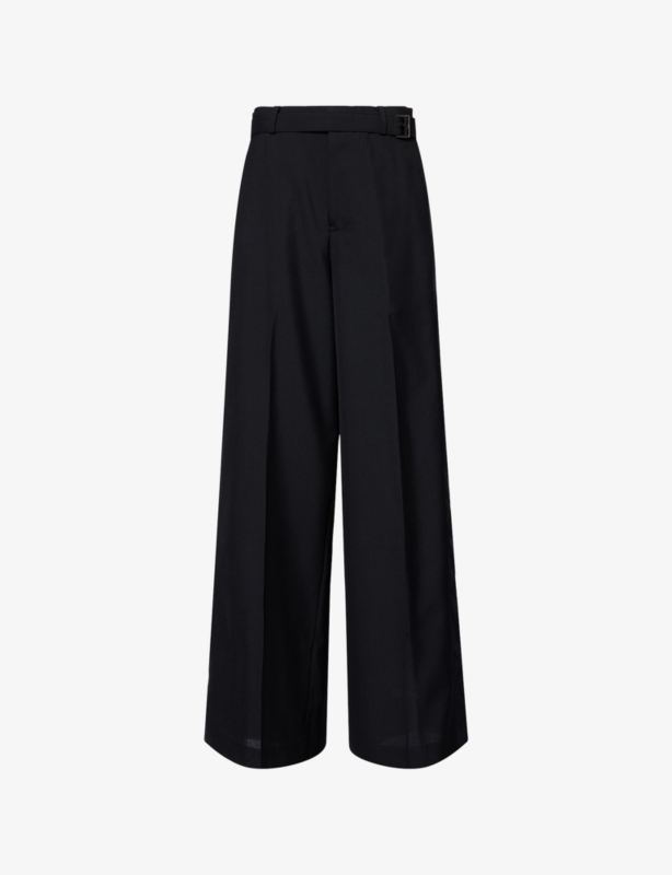 SACAI - Pleated High-Neck Woven Jacket | Selfridges.com