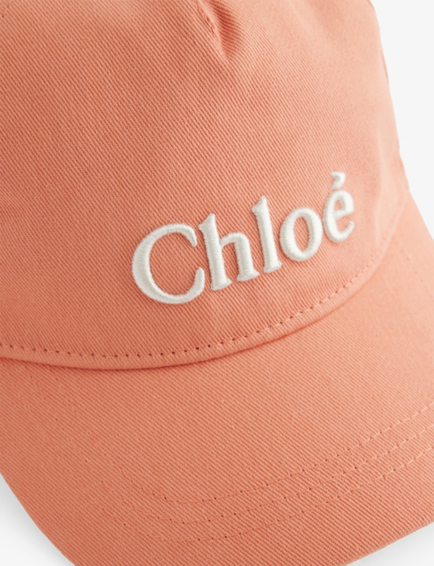 CHLOE - Logo-Embroidered Cotton Baseball Cap | Selfridges.com