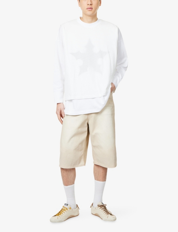 TRAPSTAR REDLINE - Back-Pocket Cotton Denim Jacket | Selfridges.com