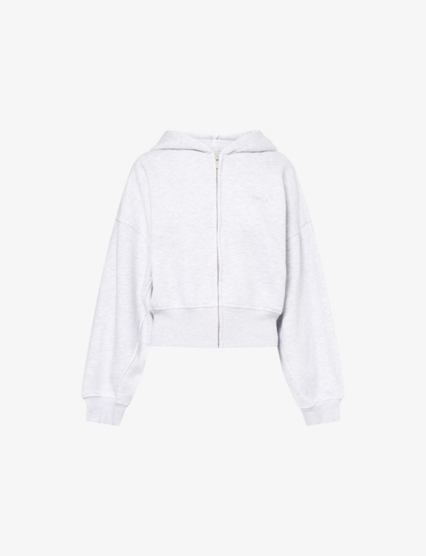 WE ARE TALA - Cocoon Zip-Through Cotton-Blend Hoody | Selfridges.com