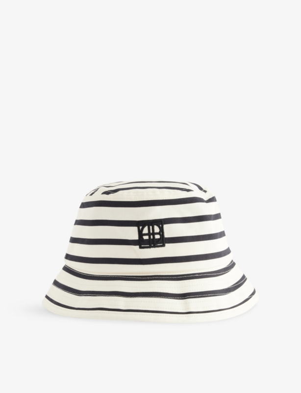 ANINE BING - Sydney Logo-Appliqued Knitted Jumper | Selfridges.com