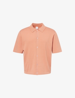 PAUL SMITH - Check-Print Short-Sleeves Cotton-Knit Shirt | Selfridges.com