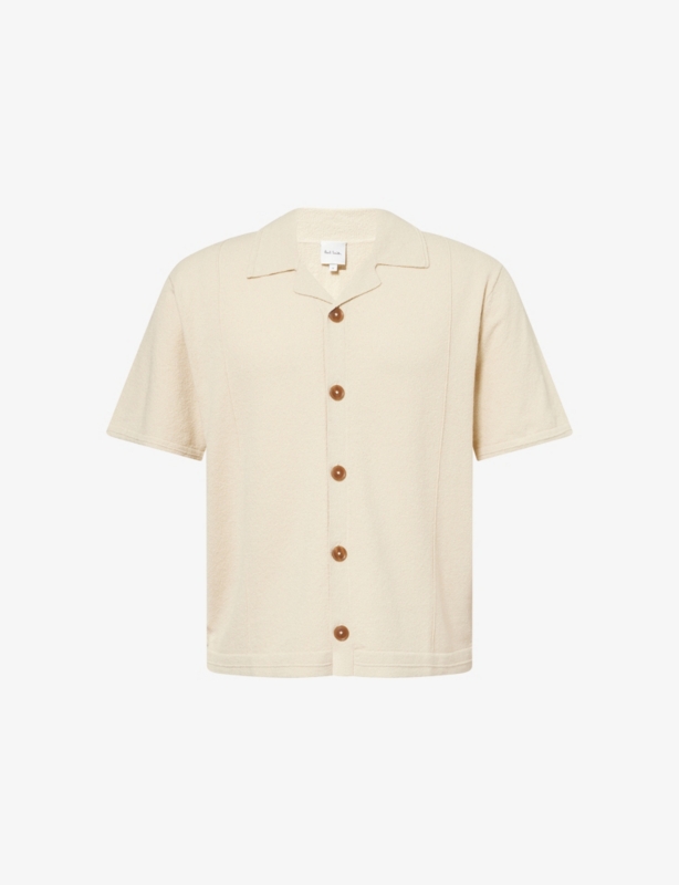 PAUL SMITH - Graphic-Print Short-Sleeves Woven Shirt | Selfridges.com