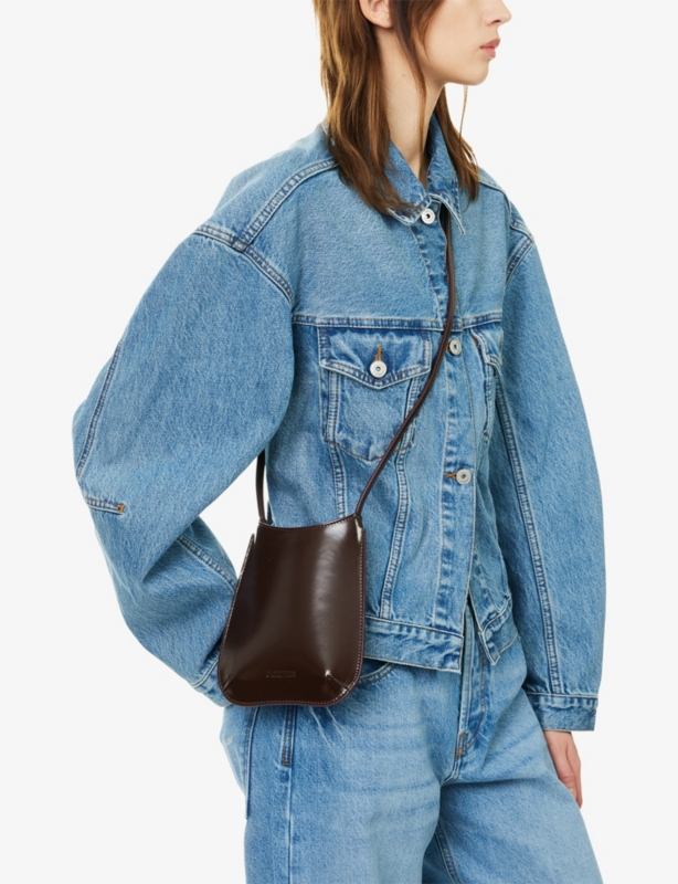 JACQUEMUS - Le Porte Telephone Bisou Leather Cross-Body Bag ...
