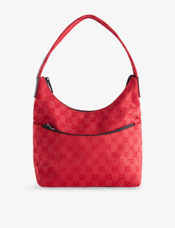 RESELFRIDGES - Pre-Loved Celine Macadam Coated Canvas Cross Body Bag ...