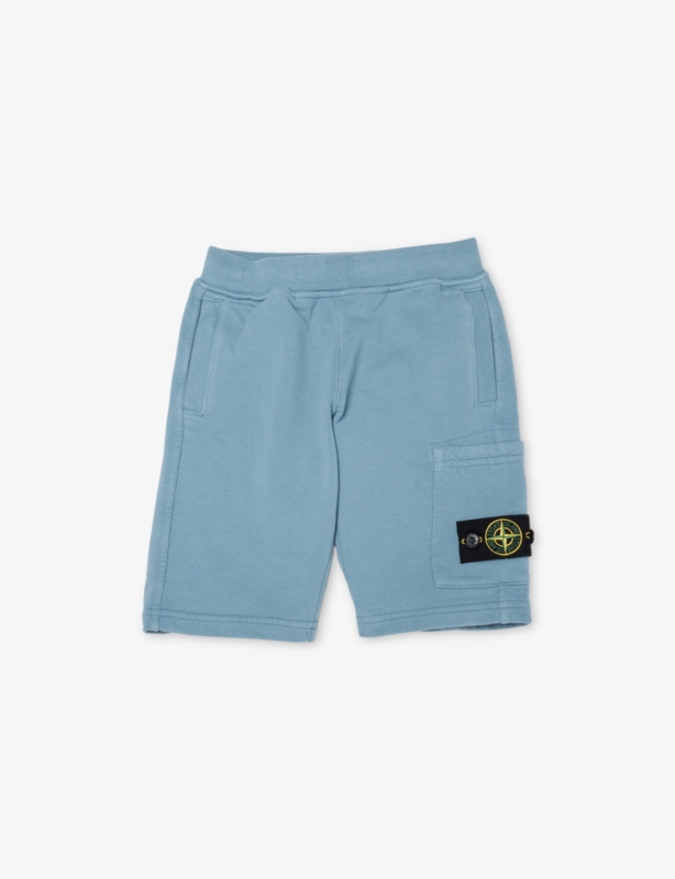 STONE ISLAND - Brand-Patch Cotton Shorts 2-12 Years | Selfridges.com