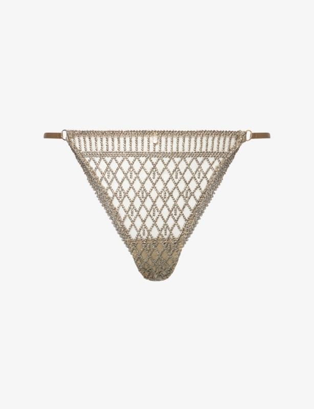 AUBADE - Sweet Euphoria Tanga Lace Briefs | Selfridges.com