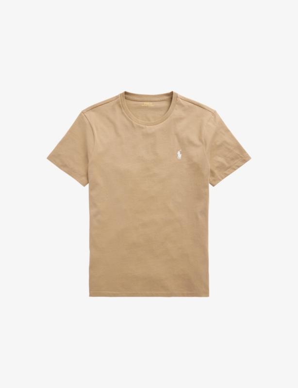 POLO RALPH LAUREN - Crewneck Logo-Embroidered Cotton-Jersey T-Shirt ...