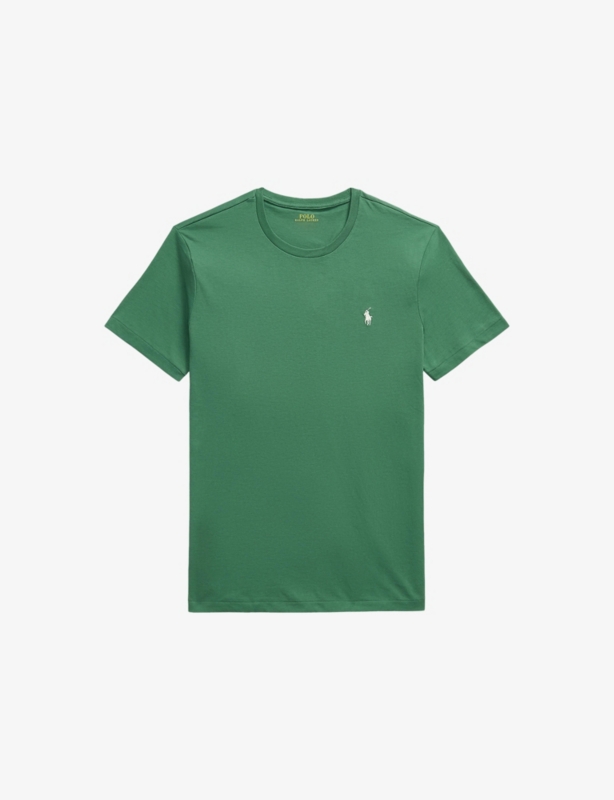 POLO RALPH LAUREN - Crewneck Logo-Embroidered Cotton-Jersey T-Shirt ...