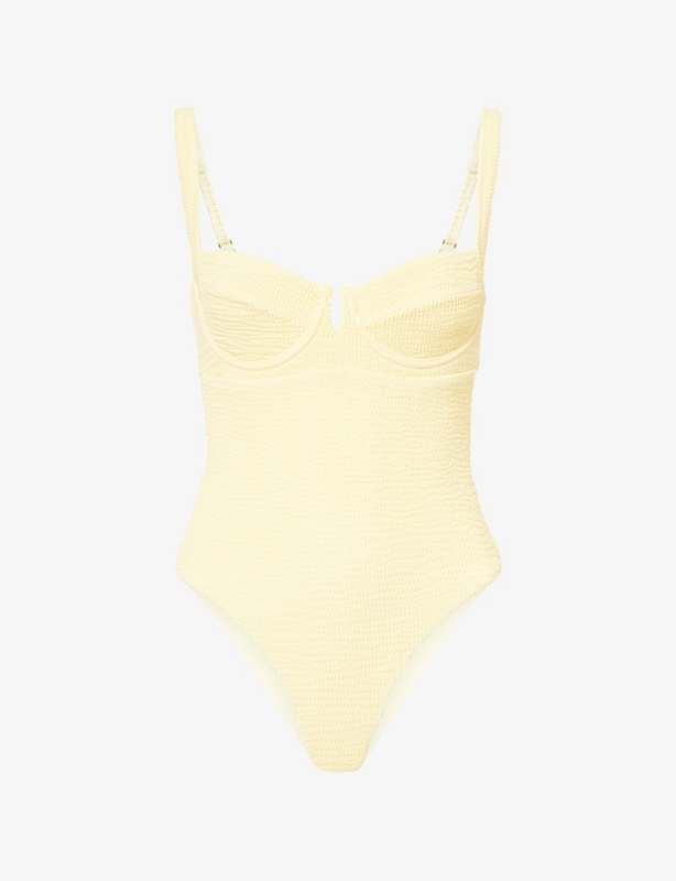 MONDAY - Clovelly Crinkle Balconette Bikini Top | Selfridges.com