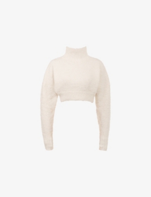 HOUSE OF CB - Cheyenne Cropped Knitted Jumper | Selfridges.com