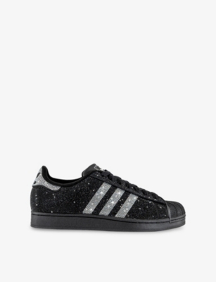 ADIDAS - Superstar II Crystal-Embellished Trainers | Selfridges.com